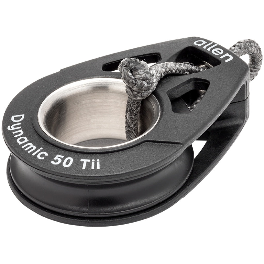 Allen 50mm single Tii-On soft-attach block – Dinghy Shack